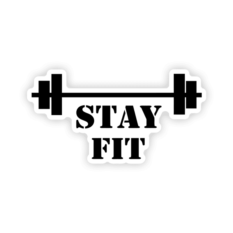 Stay Fit Exercise Fitness Gym Workout Bodybuilding Motivation Training ...