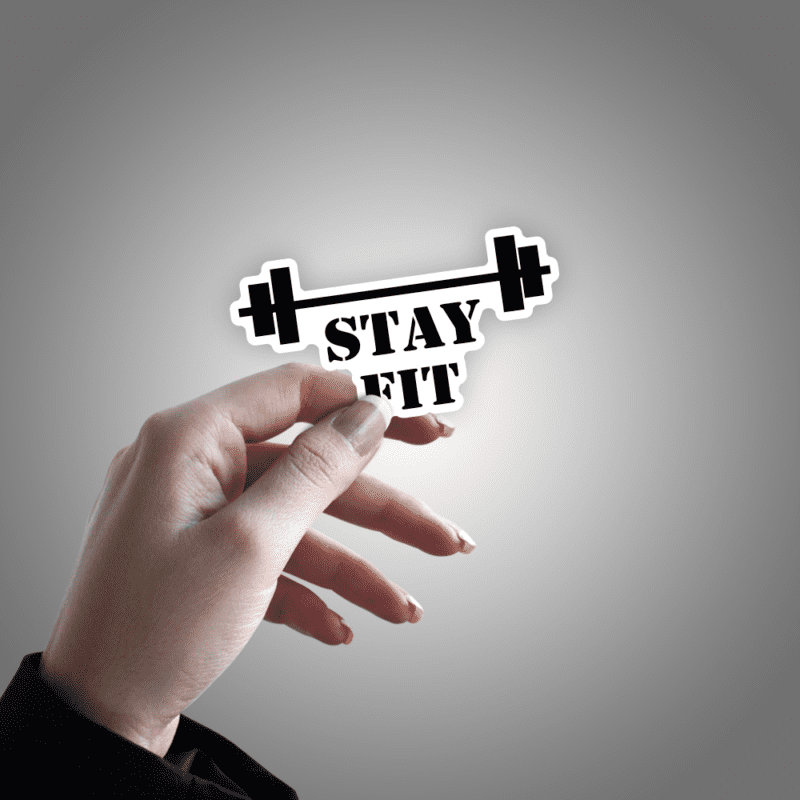 Stay Fit Exercise Fitness Gym Workout Bodybuilding Motivation Training ...